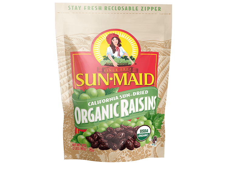 Sun-Maid California Sun-Dried Organic Raisins