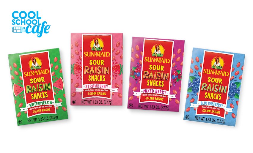 Sour Raisin Snacks - Sun-Maid Fruit Snacks - SUN-MAID